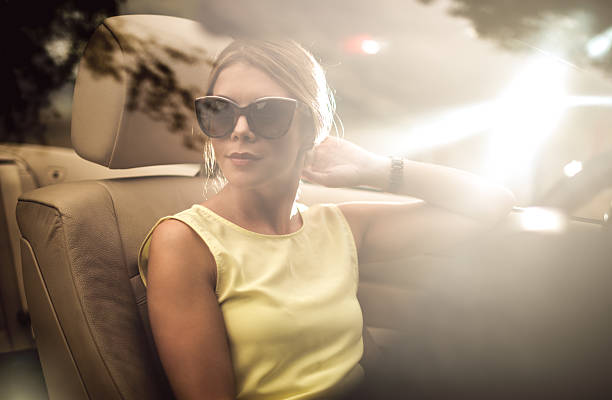 Free picture: vehicle, woman, car, drive, person, portrait, fashion
