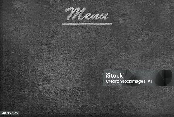 Empty Menu Blackboard向量圖形及更多餐牌圖片 餐牌 黑板 2015年 Istock