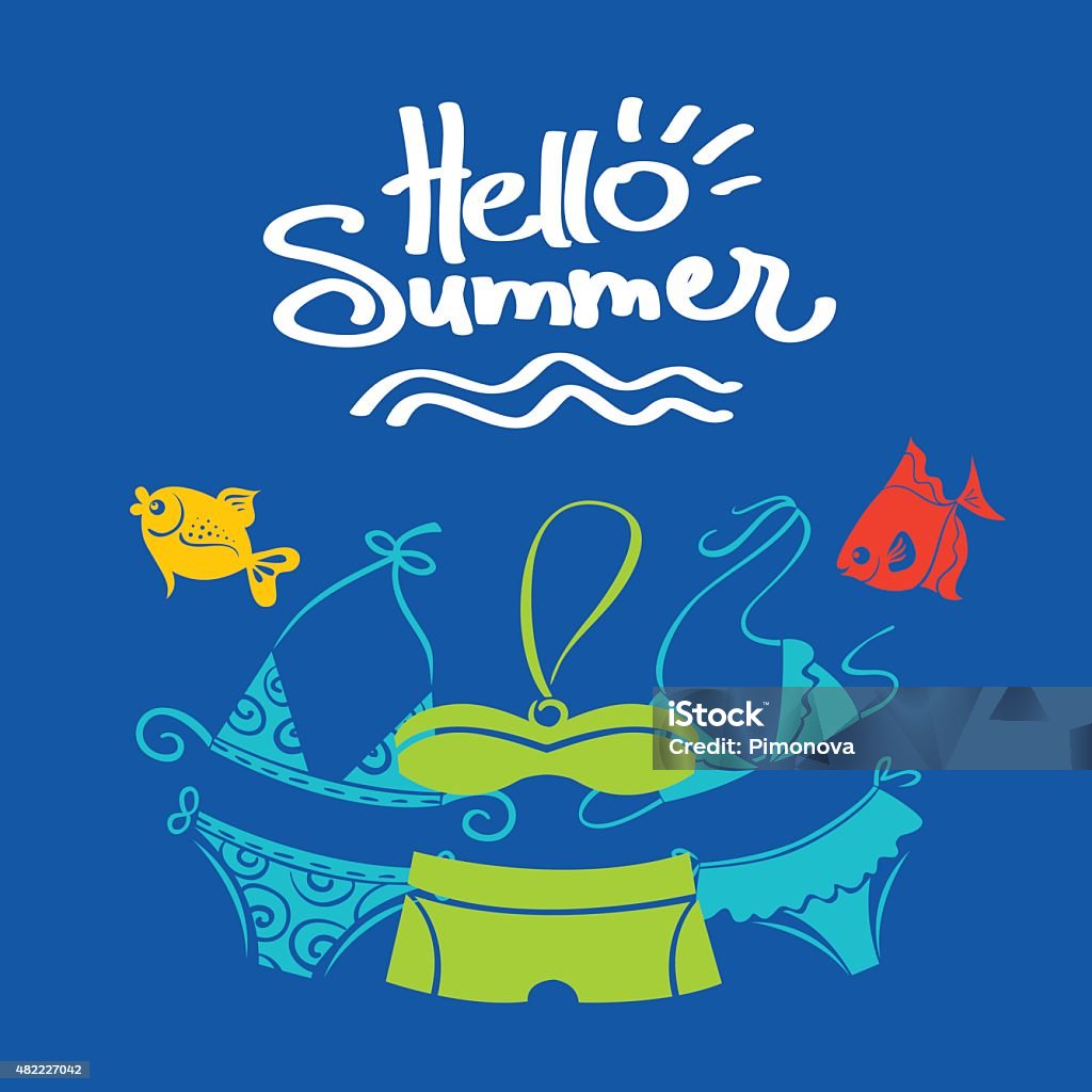 Summer Background Vector Illustration Stock Illustration Download