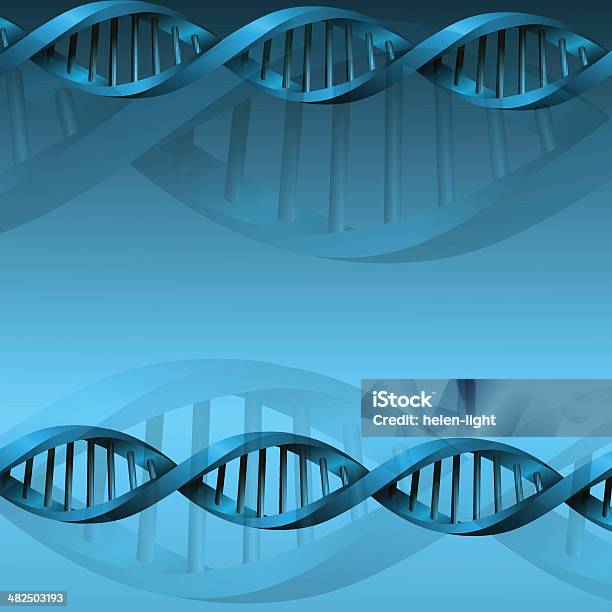 Dna 분자 구조 배경기술 2차 도형에 대한 스톡 벡터 아트 및 기타 이미지 2차 도형 3차원 형태 Dna Istock