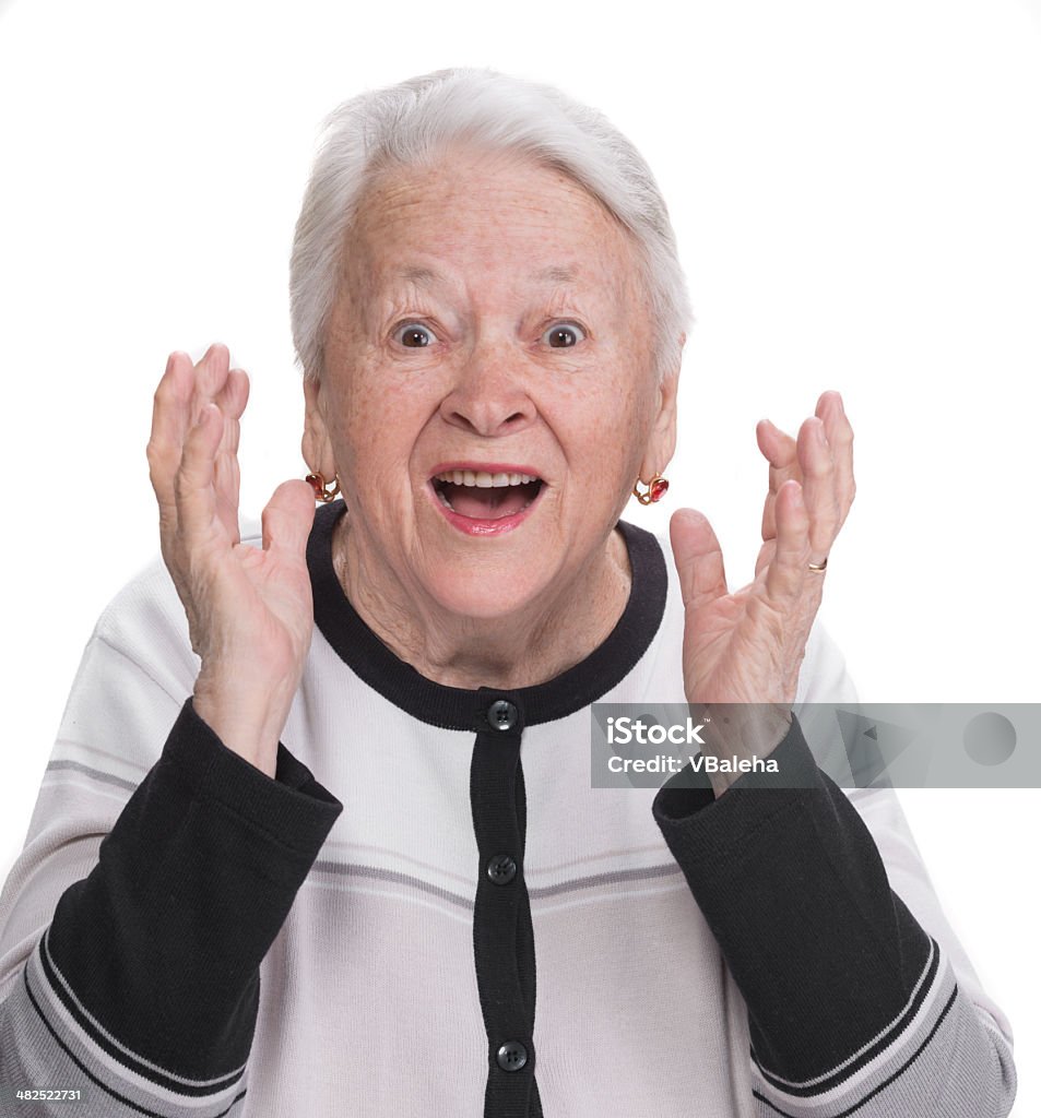Portrait Of Surprised Old Woman Stock Photo - Download Image Now ... Portrait Of Surprised Old Woman Stock Photo - Download Image Now ...
