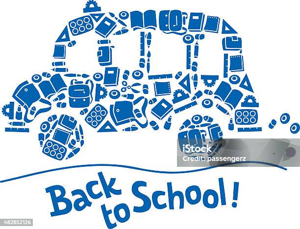 Back To School Design Template 2015년에 대한 스톡 벡터 아트 및 기타 이미지 2015년 가방