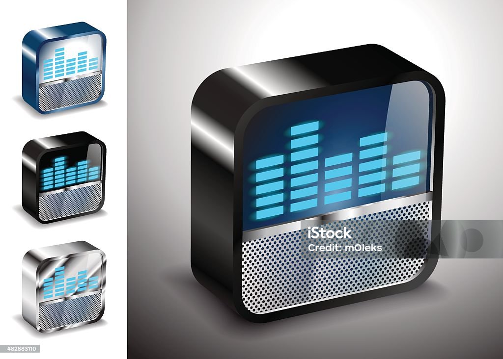 Ikon Tombol Vektor 3d Equalizer Radio Ilustrasi Stok - Unduh Gambar ... Ikon Tombol Vektor 3d Equalizer Radio Ilustrasi Stok - Unduh Gambar ...