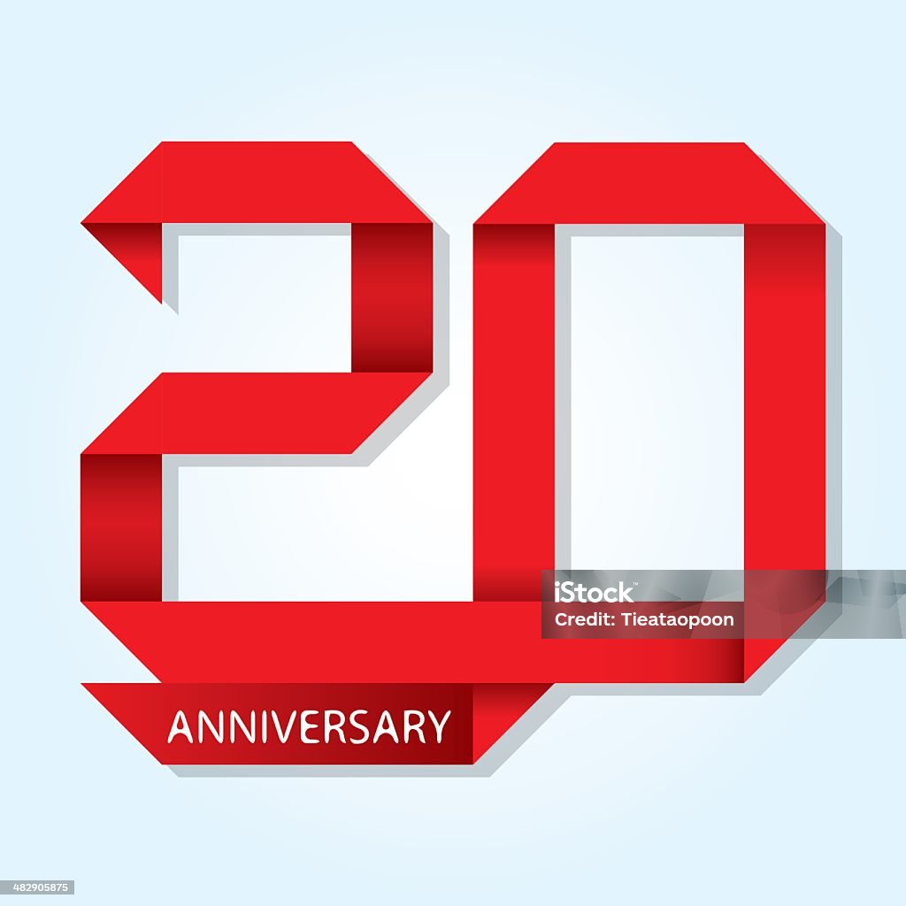 20 年周年記念ベクター 20 24歳のベクターアート素材や画像を多数ご用意 20 24歳 数字の20 お祝い Istock