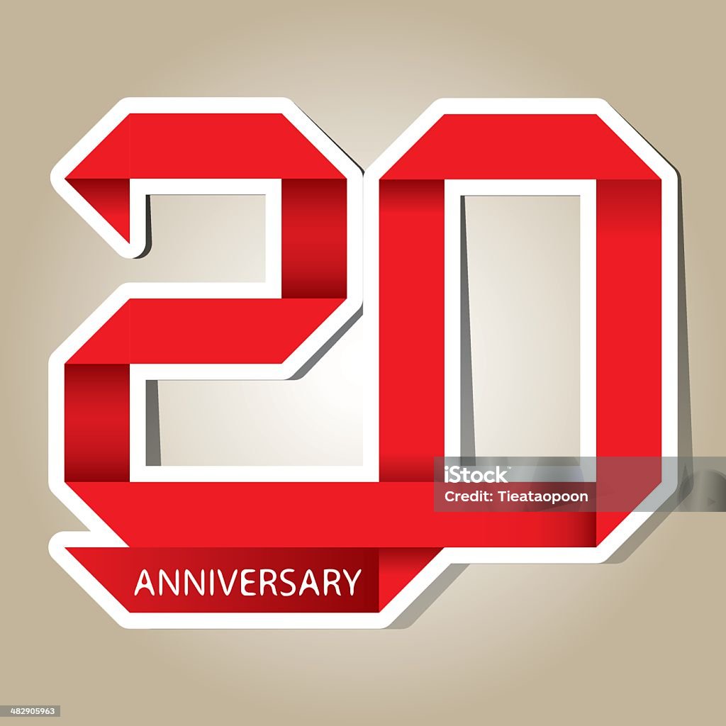20 年周年記念ベクター 20 24歳のベクターアート素材や画像を多数ご用意 20 24歳 お祝い イラストレーション Istock