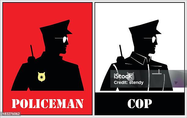 Police 반신 실루엣 경찰 경찰관에 대한 스톡 벡터 아트 및 기타 이미지 경찰관 실루엣 2015년 Istock