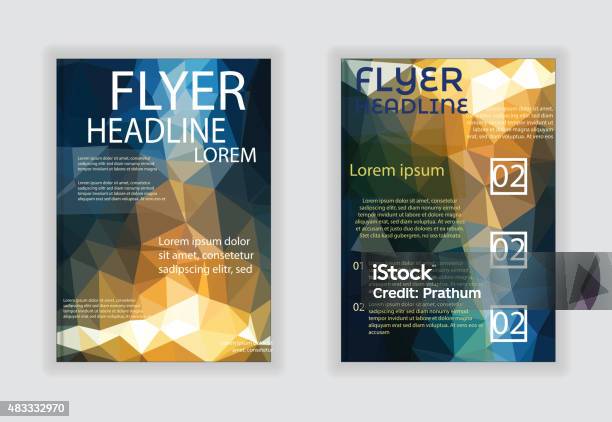 Brosur Kurva Template Vektor Latar Belakang Flyer Poster Desain Di