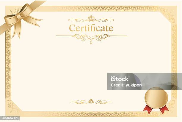 Retro Frame Certificate Template Vector向量圖形及更多文憑圖片 文憑 有邊框的 畫框 Istock