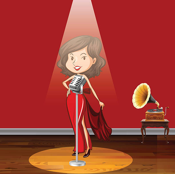30 Confident Woman Standing Against Wall Illustrations Royalty Free