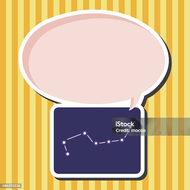 Elemen Tema Bintang Ruang Angkasa Ilustrasi Stok Unduh Gambar