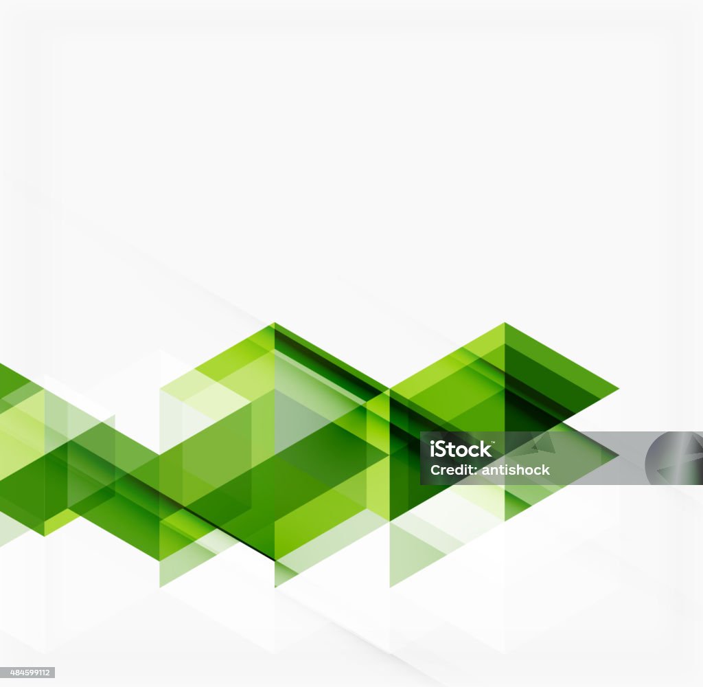 Latar Belakang Geometris Abstrak Segitiga Modern Yang Tumpang Tindih