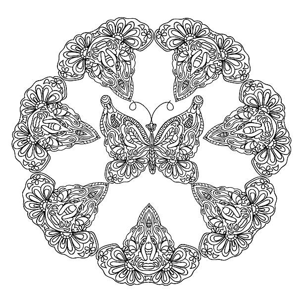 120+ Butterfly Frame Coloring Page Illustrations, Royalty-Free Vector ... 120+ Butterfly Frame Coloring Page Illustrations, Royalty-Free Vector ...
