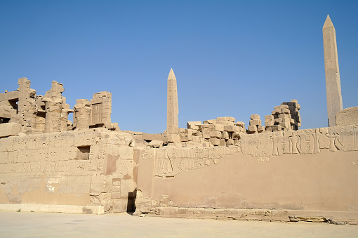 Karnak 관자놀이 예술장 In 룩소르 2015년에 대한 스톡 사진 및 기타 이미지 2015년 건축 고고학 Istock