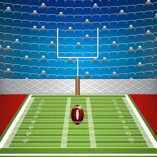 Football Field Goal Vector