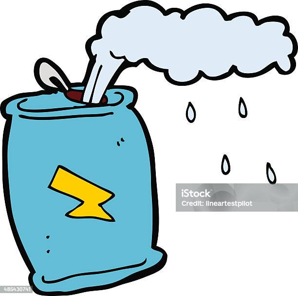 Cartoon Fizzing Soda Can向量圖形及更多剪貼畫圖片 剪貼畫 可愛 可樂 Istock