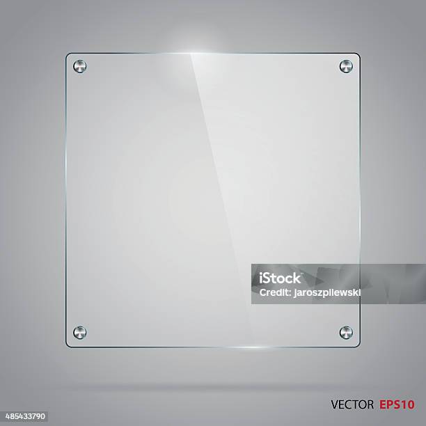 Vector Of Glass Frame With Steel Rivets向量圖形及更多水平面角度圖片 水平面角度 玻璃 鉚釘