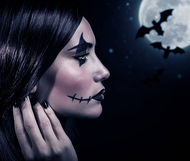 Girl Werewolf Eye Makeup