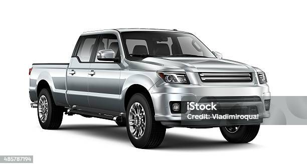 Generic Silver Pickup Truck 照片檔及更多 客貨車 私人陸上交通工具 照片 客貨車 私人陸上交通工具