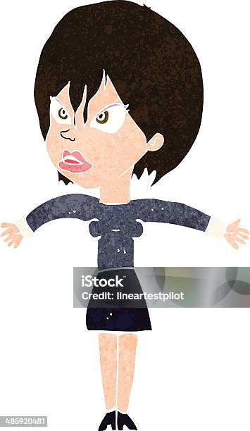 Kartun Gadis Kesal Ilustrasi Stok Unduh Gambar Sekarang Aneh Konsep Clip Art Dewasa