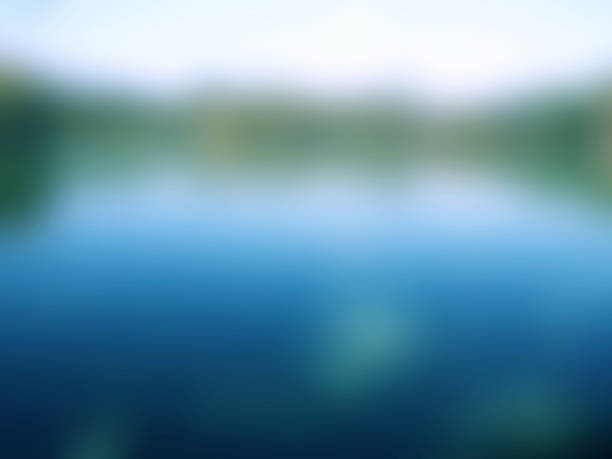 Free Stock Photo of Blurry Lake With Mountains in Background | Download ...