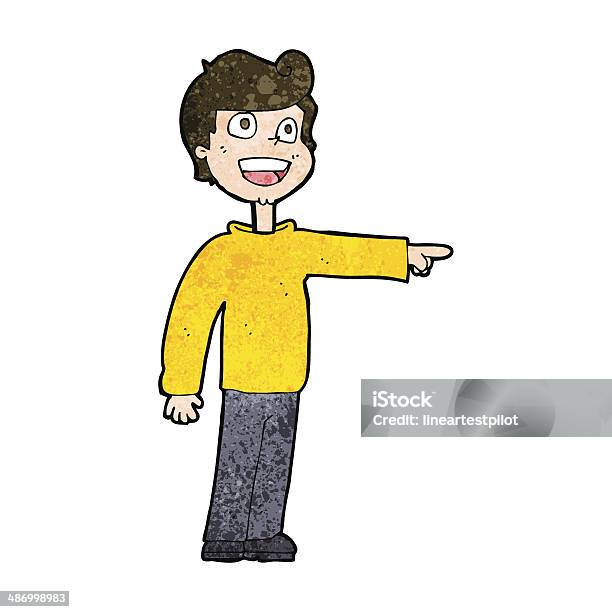 Cartoon Man Pointing And Laughing向量圖形及更多剪貼畫圖片 剪貼畫 可愛 奇異的 Istock