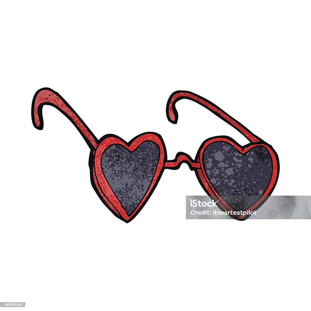 Cartoon Heart Sunglasses Stock Illustration Download Image Now Bizarre Cheerful Clip Art