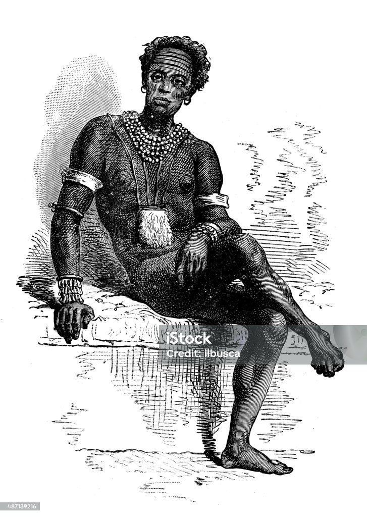 Orangorang Dan Tradisi Dunia Afrika Ilustrasi Stok Unduh Gambar Sekarang Etnis Afrika Laki