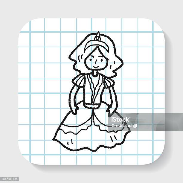 Princess 낙서 2015년에 대한 스톡 벡터 아트 및 기타 이미지 2015년 공주 귀여운 Istock