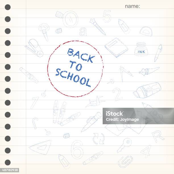 Back To School 포스터 및 배너입니다 디자인식 2015년에 대한 스톡 벡터 아트 및 기타 이미지 2015년 교육