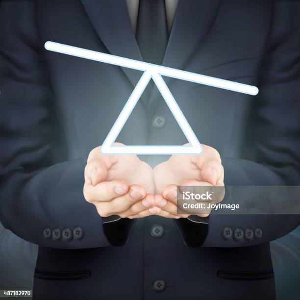 Businessman Holding Seesaw Icon Stock Illustration - Download Image Now ... Businessman Holding Seesaw Icon Stock Illustration - Download Image Now ...