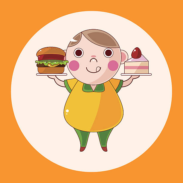 140 Fat Man Big Belly Backgrounds Stock Illustrations Royalty Free