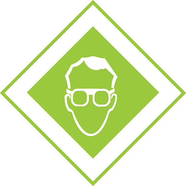 90 Nerd Glasses Side View Stock Illustrations Royalty Free Vector