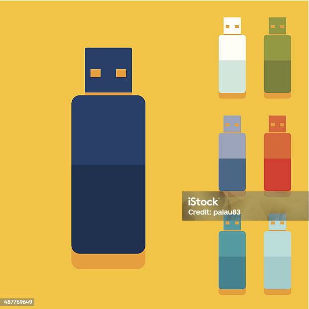평편 디자인식 Usb 0명에 대한 스톡 벡터 아트 및 기타 이미지 0명 Usb 케이블 기업 비즈니스 Istock