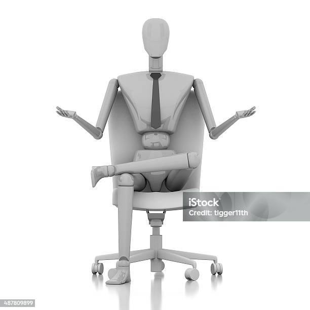 3 D 남자 사업가 인형 는 의자에 앉아 경영자에 대한 스톡 사진 및 기타 이미지 경영자 남자 남자 사업가 Istock