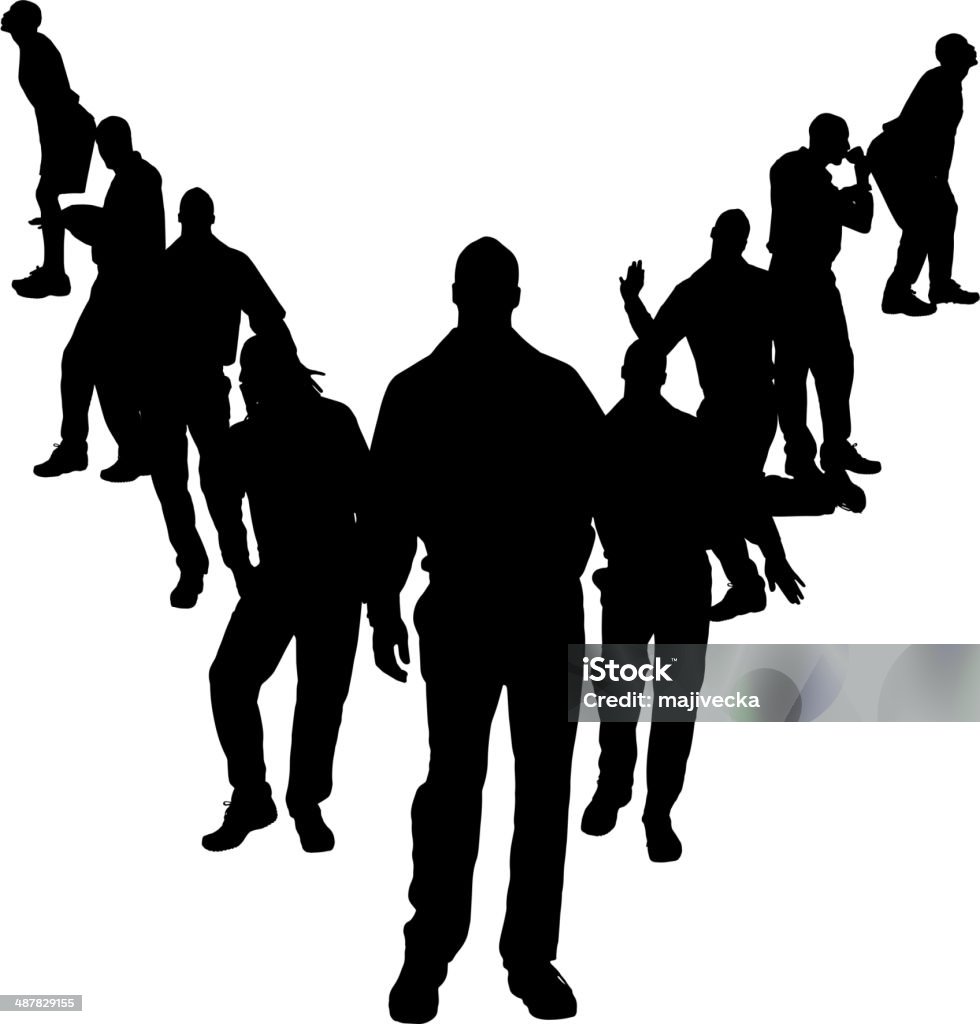 Vector Silhouettes Of Gay Stock Illustration Download Image Now Gay