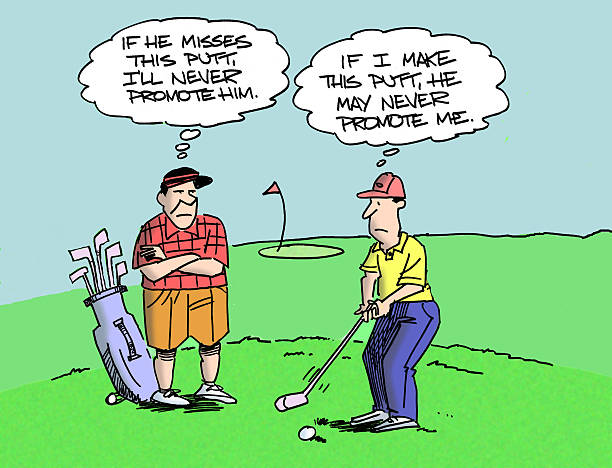 860 Funny Golf Cartoons Illustrations Royalty Free Vector Graphics
