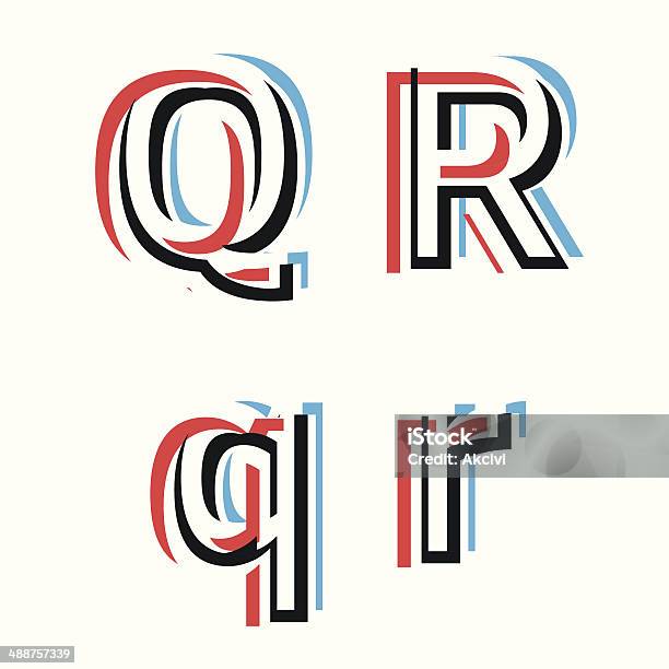 Abstract Vector Alphabet Stock Illustration - Download Image Now