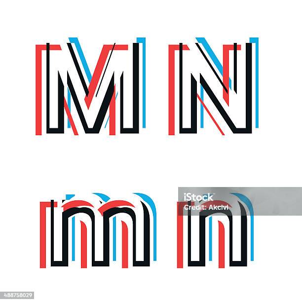 Abstract Vector Alphabet Stock Illustration - Download Image Now