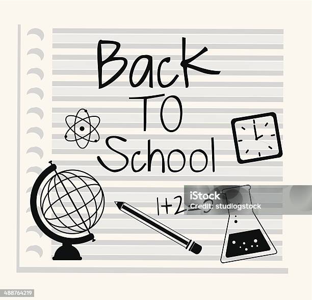 Back To School Design 고등학교에 대한 스톡 벡터 아트 및 기타 이미지 고등학교 공부 교실 Istock