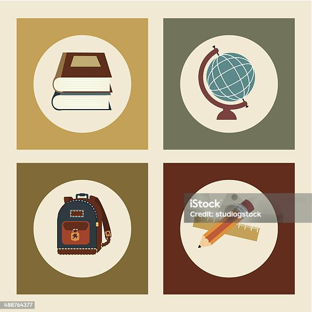 Back To School Design 고등학교에 대한 스톡 벡터 아트 및 기타 이미지 고등학교 공부 교실 Istock