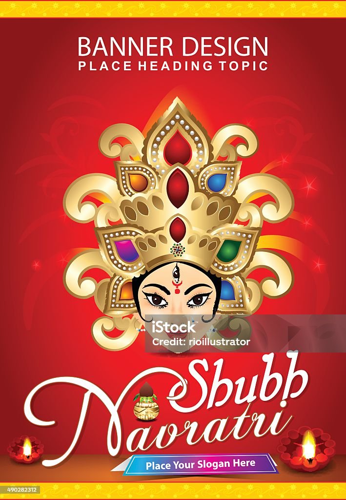 Latar Belakang Shubh Navratri Dengan Dewi Durga Ilustrasi Stok - Unduh ... Latar Belakang Shubh Navratri Dengan Dewi Durga Ilustrasi Stok - Unduh ...