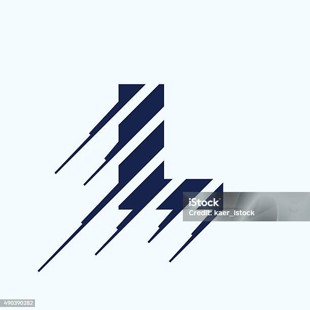 L 알파벳 아이콘크기 디자인 템플릿 기업 재무와 산업에 대한 스톡 벡터 아트 및 기타 이미지 기업 재무와 산업 날기