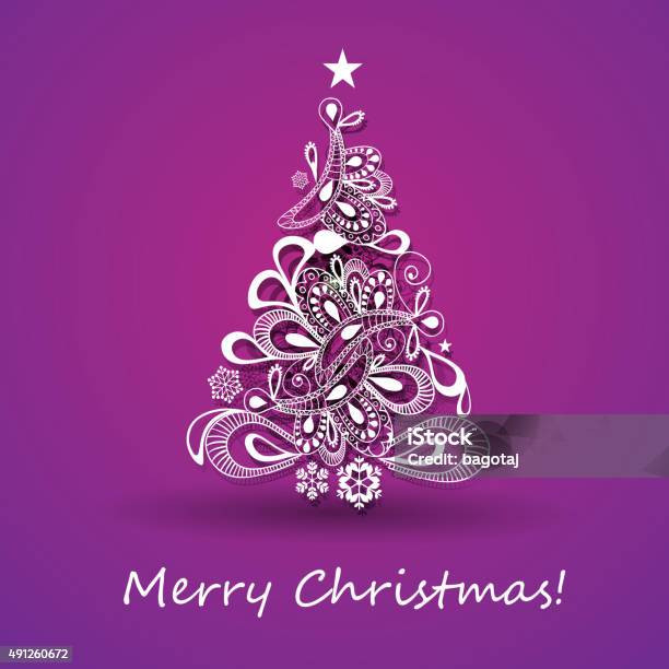 Kartu Ucapan Natal Ilustrasi Stok Unduh Gambar Sekarang Bentuk