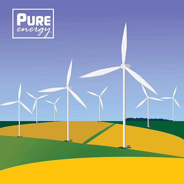1 500 Wind Energy Transmission Stock Illustrations Royalty Free