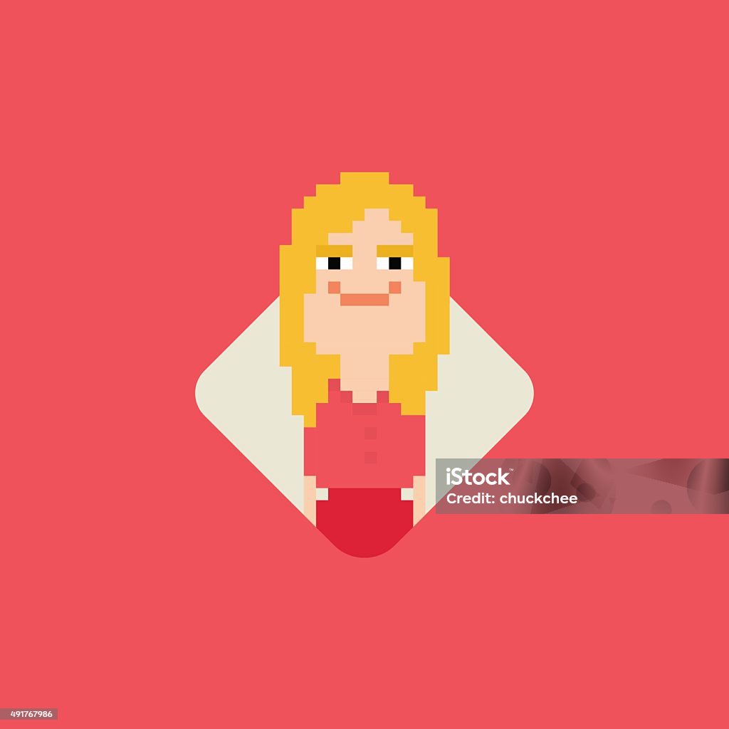 Pixel Avatar Stock Illustration Download Image Now 2015 Adult Adults Only Istock