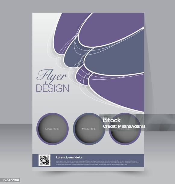 Flyer Template Business Brochure Editable A4 Poster向量圖形及更多2015年圖片 Istock