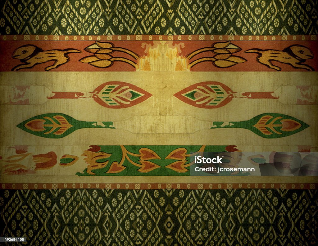 Traditional Assyrian Wallpaper Stock Illustration Download Image Now