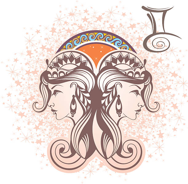 Download Gemini, Zodiac, Astrology. Royalty-Free Stock Illustration ...