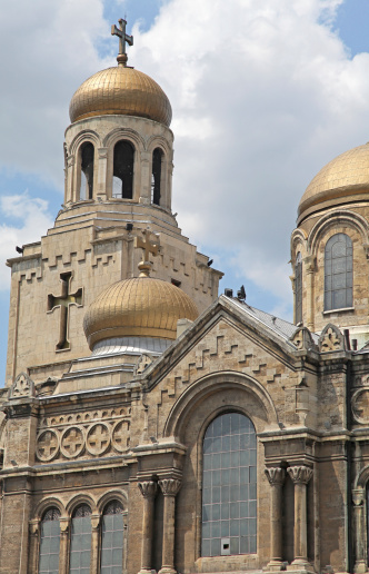 Dormition 의 구슬눈꼬리 Of 하나님 캐서드럴 바르나불가리아 0명에 대한 스톡 사진 및 기타 이미지 0명 건축