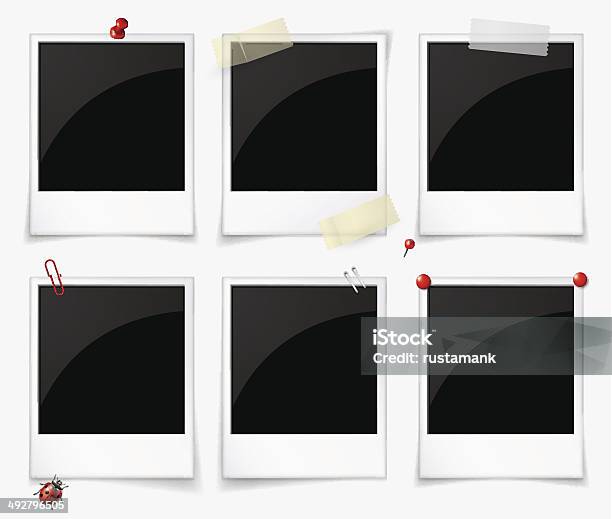 Photo Frames向量圖形及更多印洗照片圖片 印洗照片 唱片 模擬音頻 即時相機 Istock